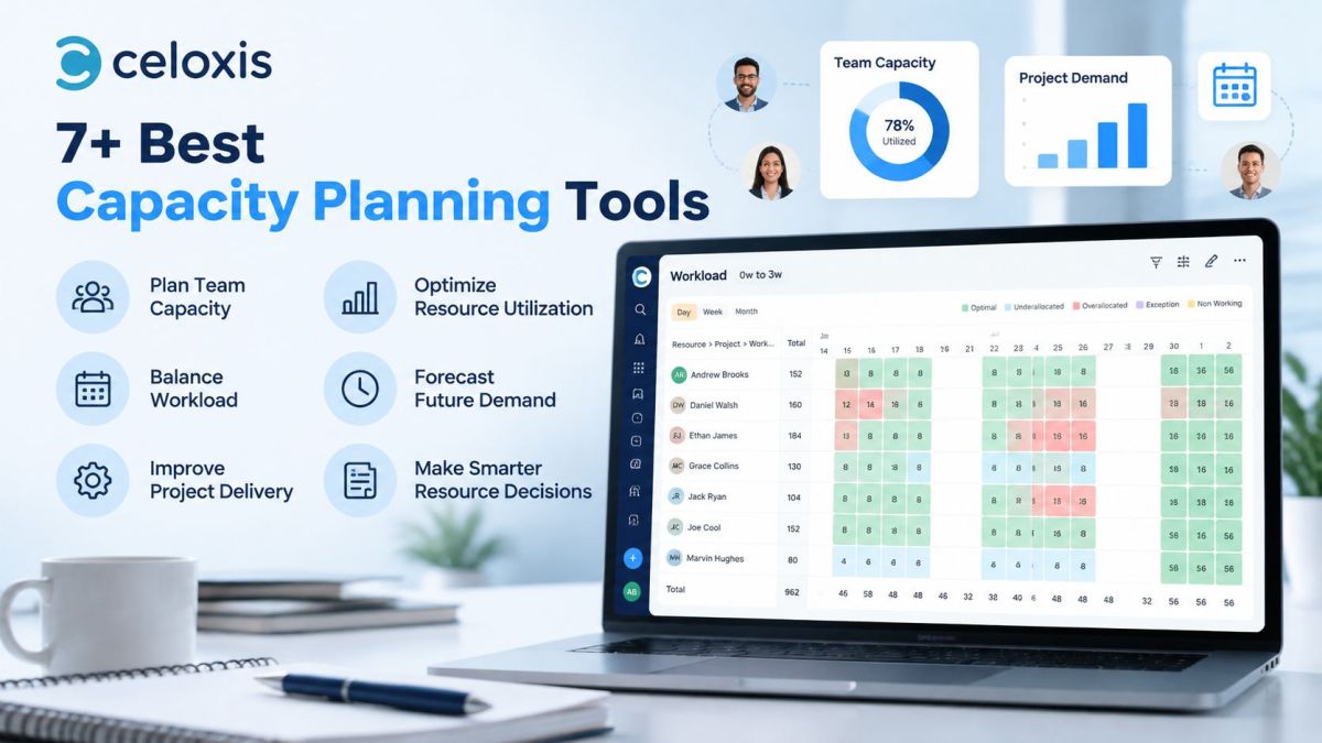 7+ Best Capacity Planning Tools for 2026 - Celoxis®