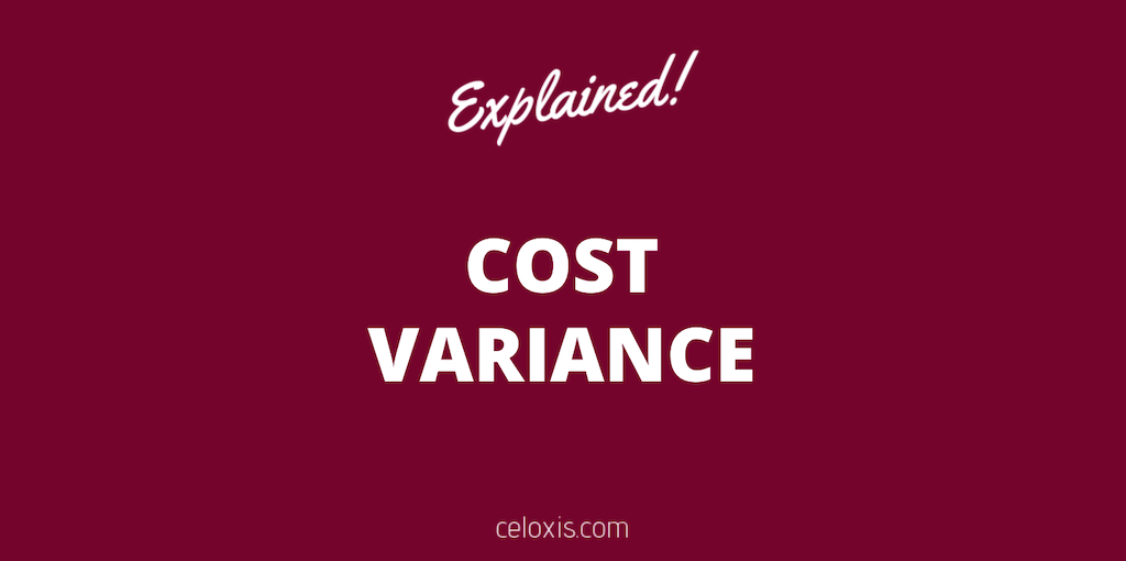 Cost Variance Explained - Celoxis®