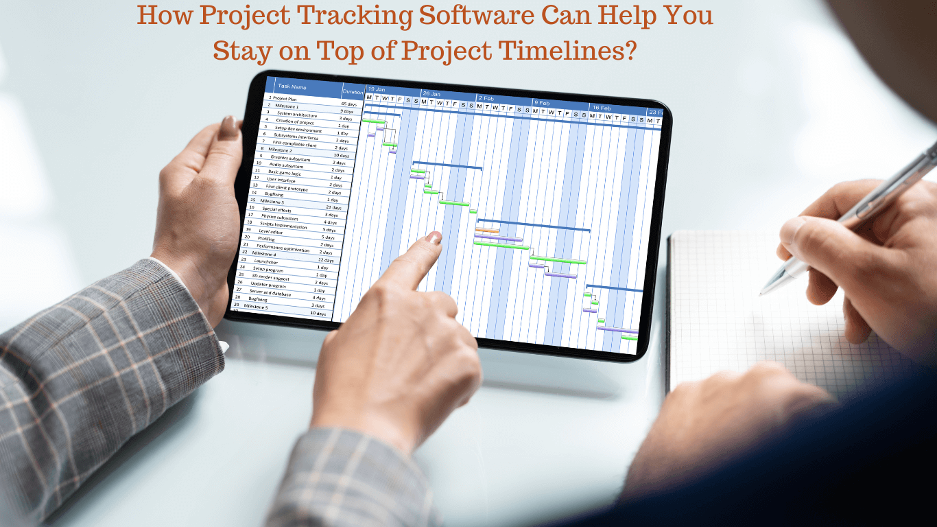 How Project Tracking Software Helps Manage Timelines - Celoxis®