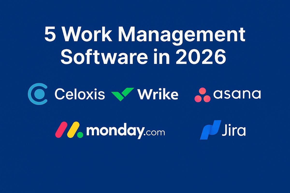 5 Work Management Software Tools in 2026 - Celoxis®